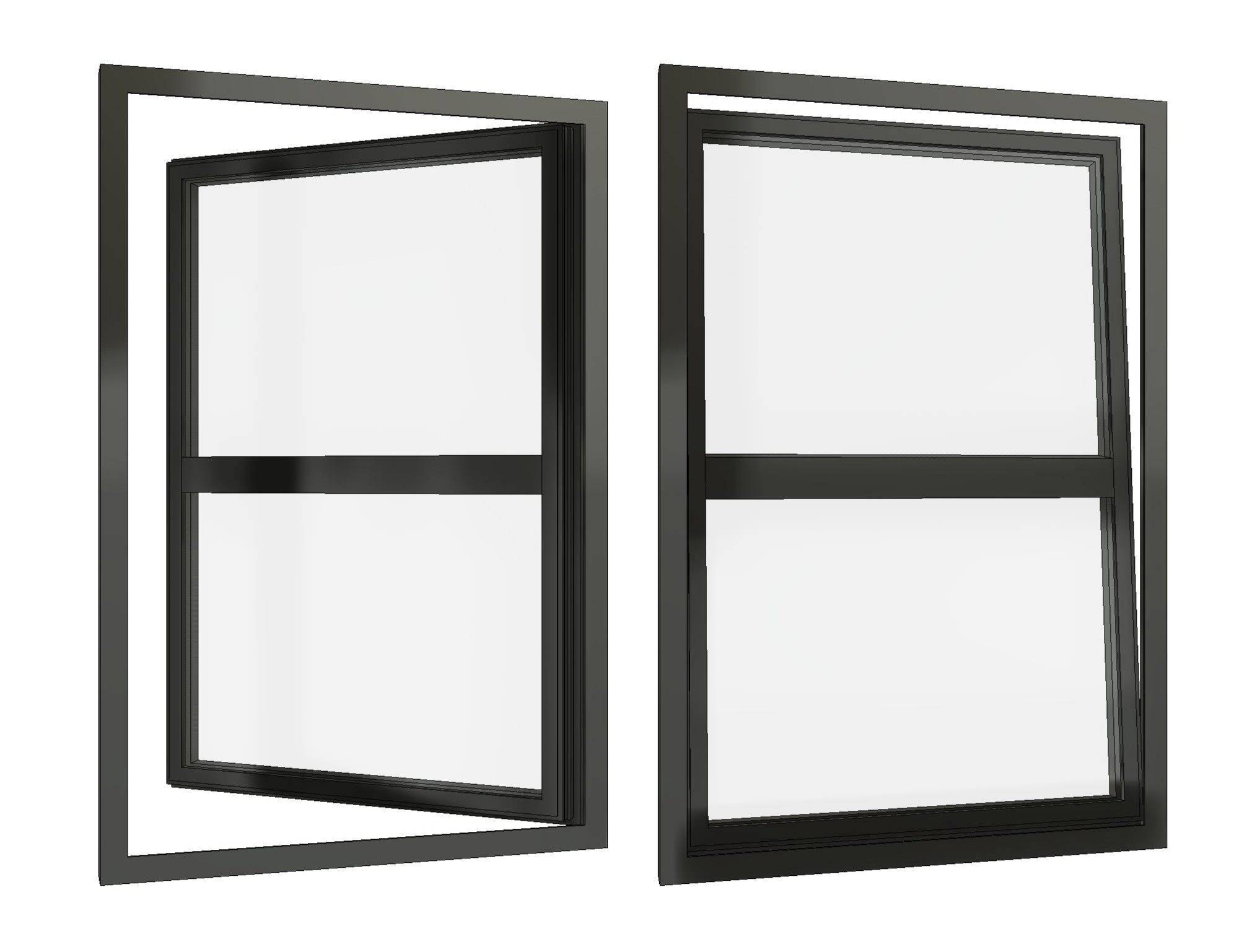 Simulated Hung Aluminum Windows | Eco Windows USA