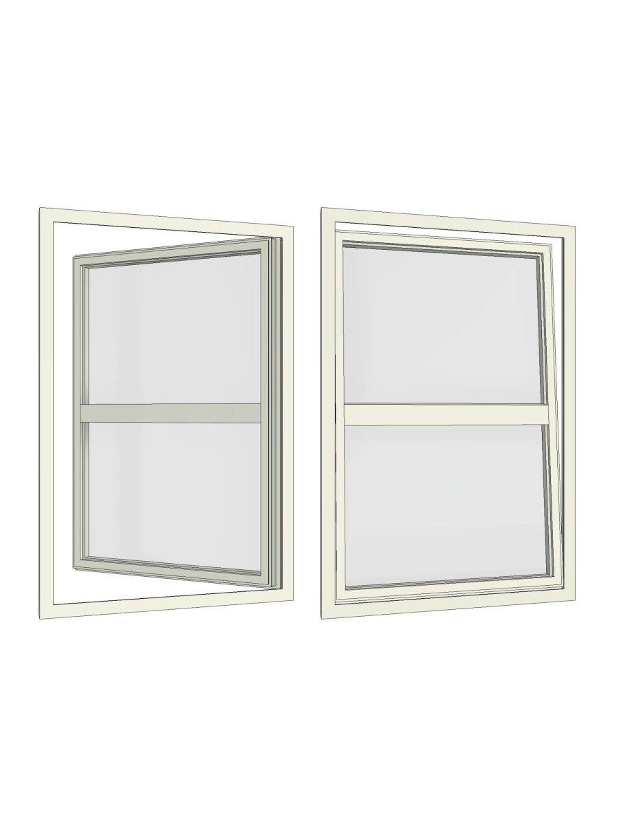 Simulated Hung PVC Windows | Eco Windows USA