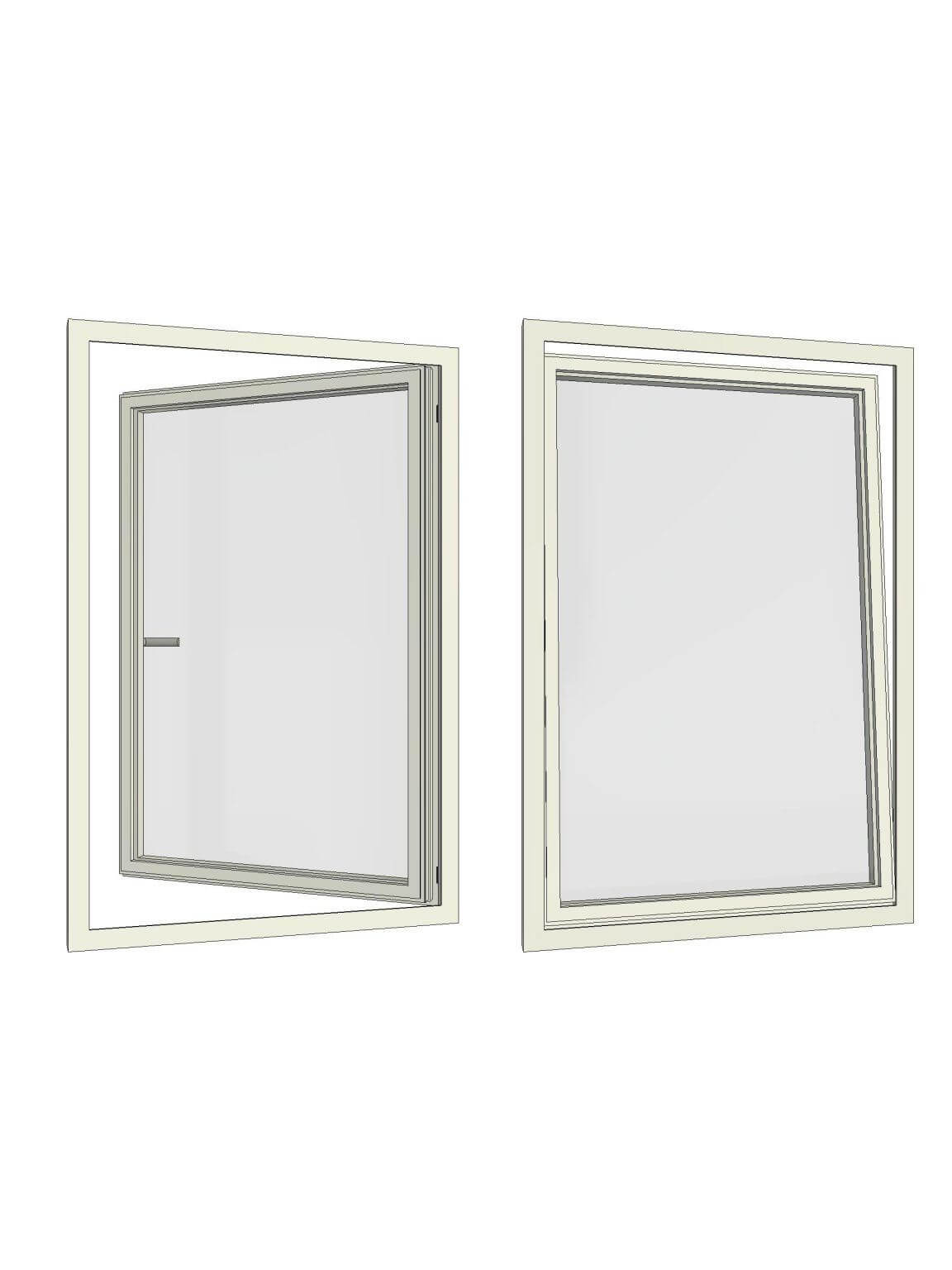 Dual Action PVC Windows - EcoWindows USA